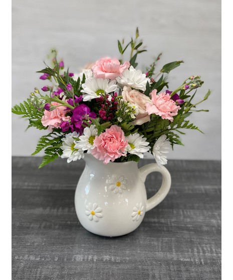 Pretty as a Pitcher Mother's Day Flowers | The FlowerLoft